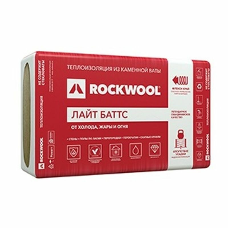 Rockwool Лайт Батс 1000*600*100мм